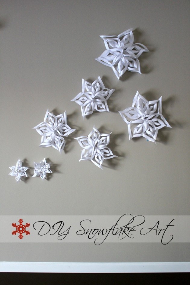 28 Cute DIY Snowflake Ideas 28 Cute DIY Snowflake Ideas