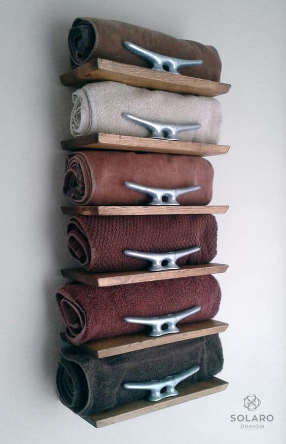 20 Really Inspiring DIY Towel Storage Ideas For Every Small Bathroom 20 Really Inspiring DIY Towel Storage Ideas For Every Small Bathroom