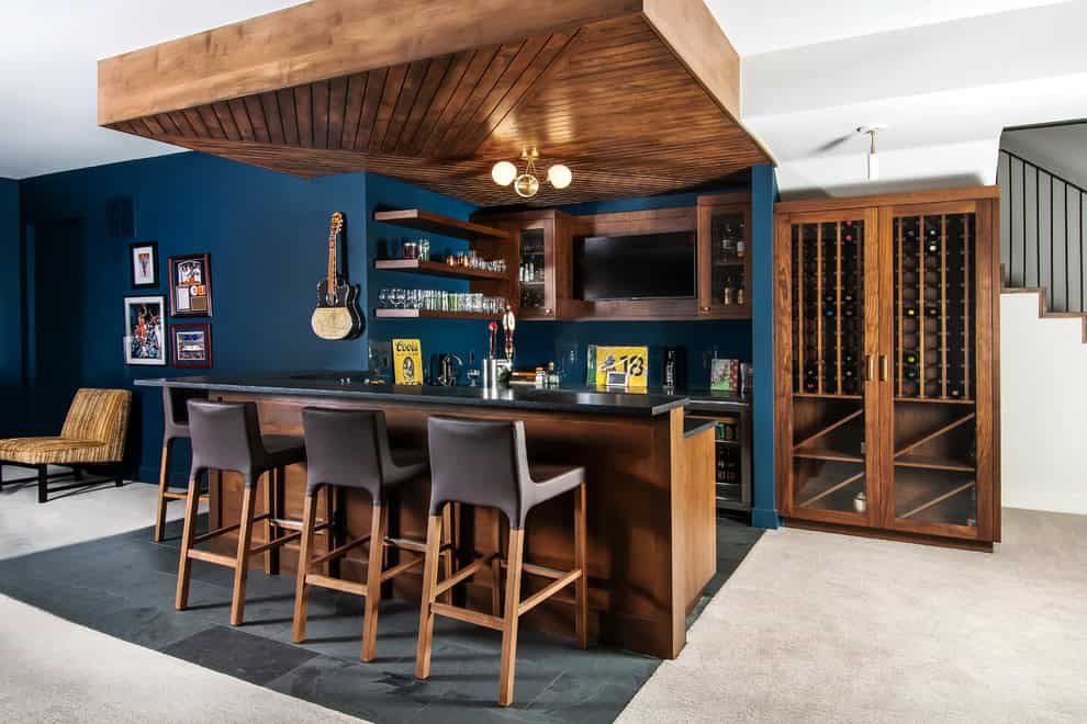 16 Outstanding Mid Century Modern Home Bar Design You Need
