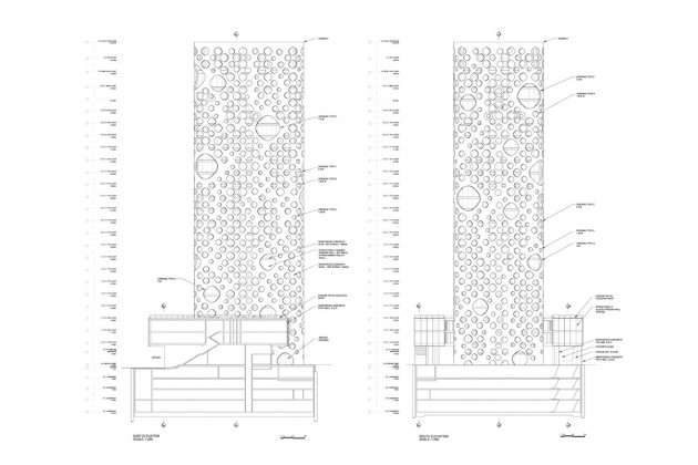 O-14 Tower by Reiser + Umemoto in Dubai, United Arab Emirates