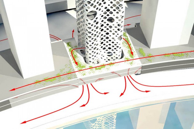 O-14 Tower by Reiser + Umemoto in Dubai, United Arab Emirates