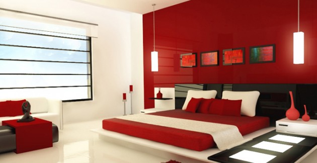 30 Sexy Red Interiors Inspirations That Make Your Room Come Alive