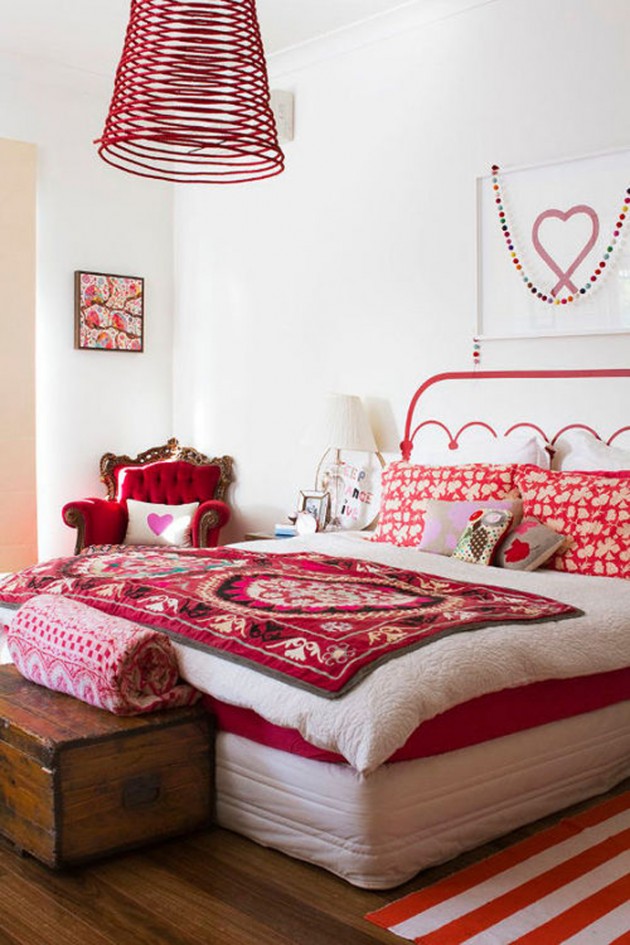 30 Sexy Red Interiors Inspirations That Make Your Room Come Alive