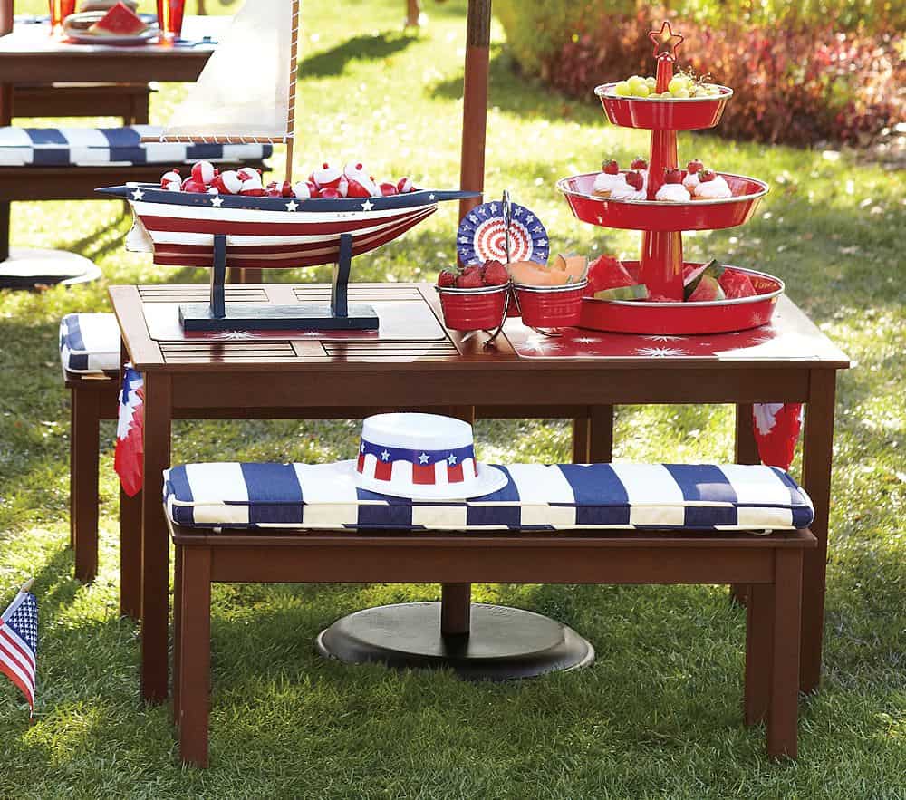 20 Lovely Patriotic Celebration Table Ideas