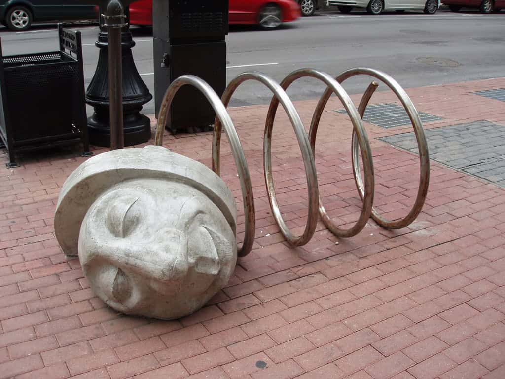 20 Funny and Unusual Bike Racks Designs