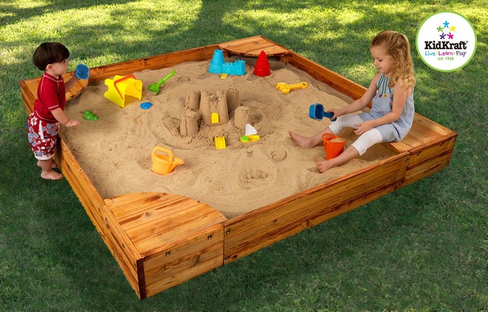 Bring the Beach in Your Backyard - Amazing DIY Sandbox