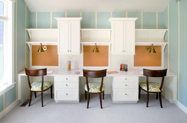 25 Adorable Kids Study Space Designs