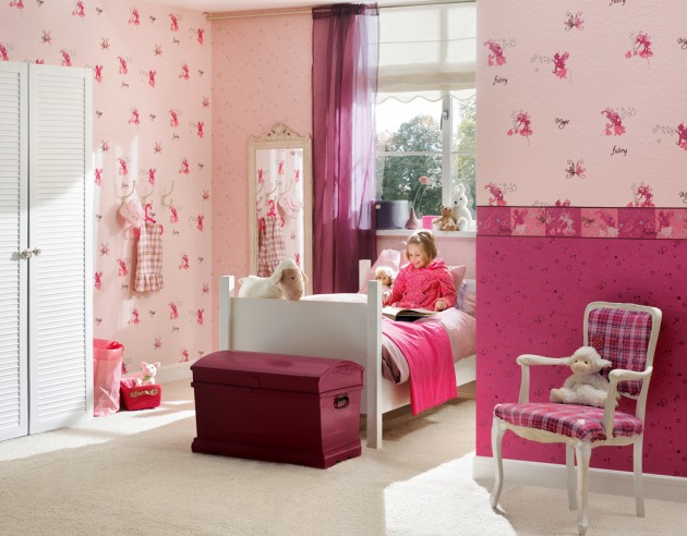 26 Cute and Fun Kids Wallpaper Designs
