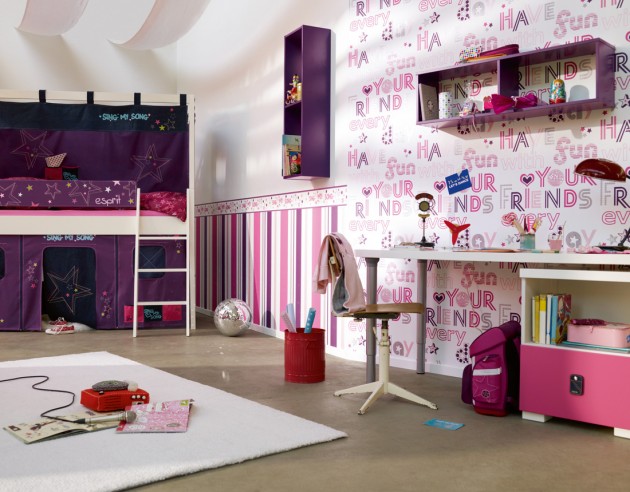 26 Cute and Fun Kids Wallpaper Designs