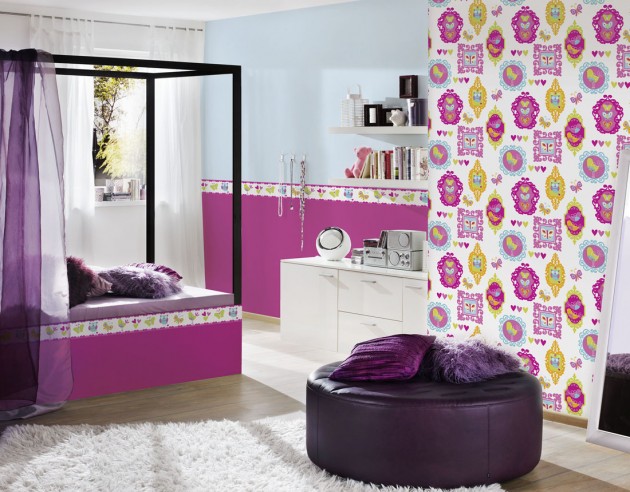 26 Cute and Fun Kids Wallpaper Designs