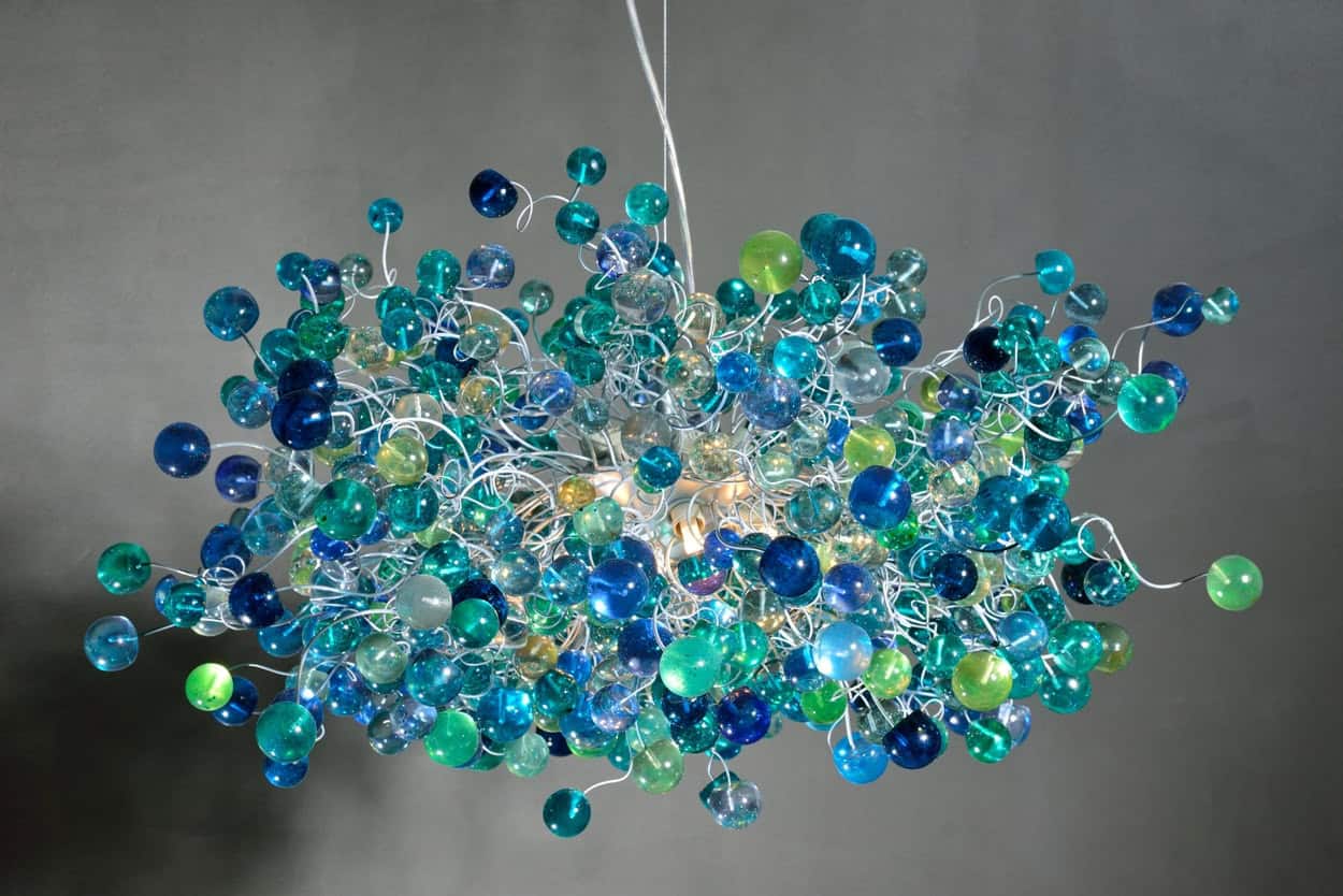 19 Very Colorful Handmade Chandelier Designs