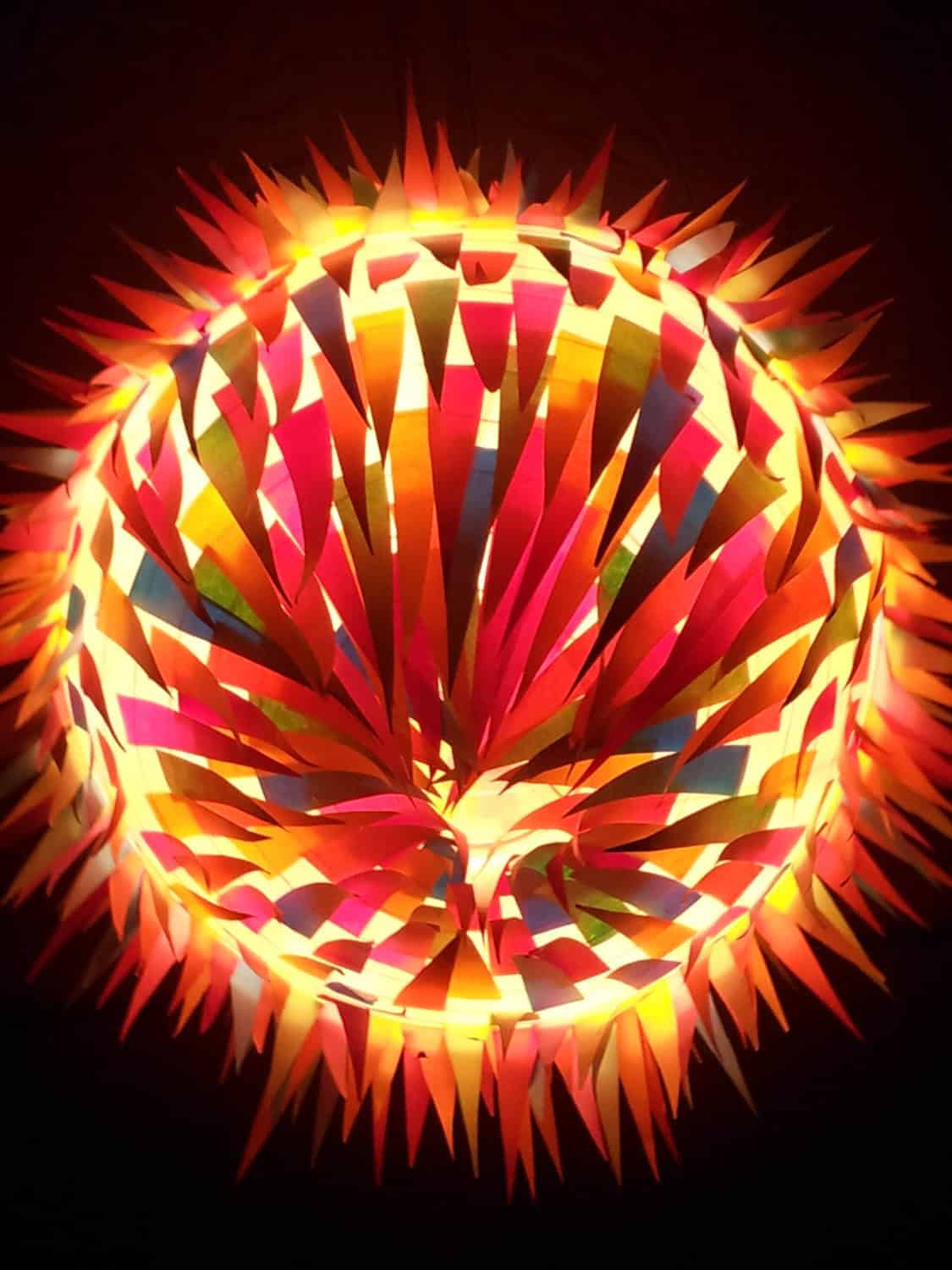 25 Artistic Handmade Paper Lampshades