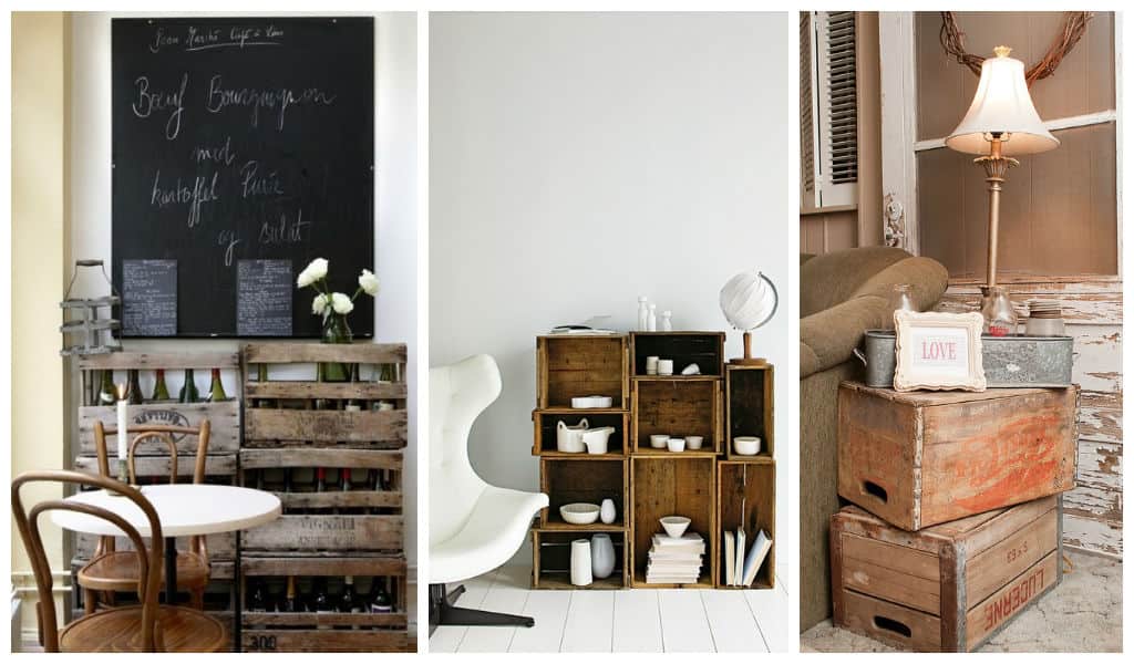 30 Splendid Ideas How to Reuse Vintage Crates