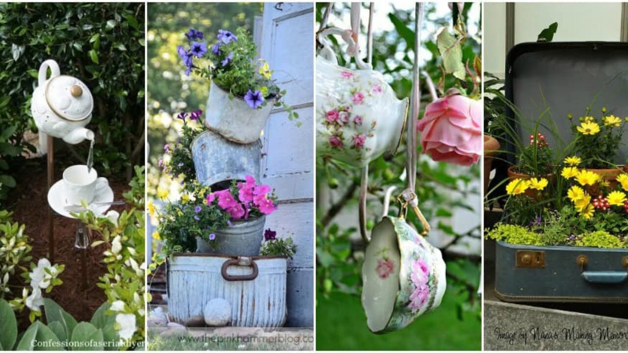 Shabby Chic Garden Decor