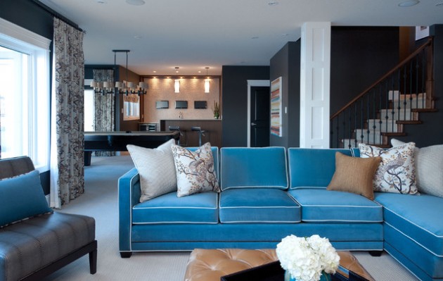 21 Vibrant Colored Sofa Design Ideas to Break the Monotony in the ...
