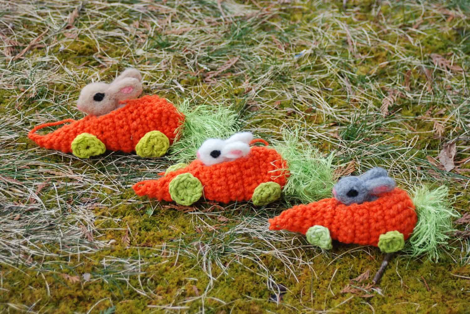 22 Adorable Needle Felted Easter Decorations