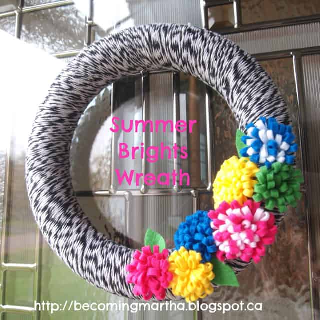 Beautify Your Front Door: 20 Lovely Handmade Summer Wreath Ideas