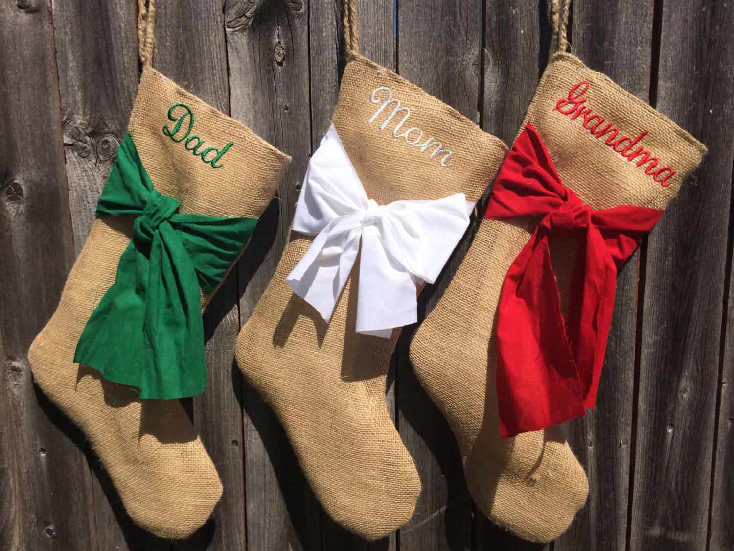 16 Whimsical Handmade Christmas Stockings To Decorate Your Home With