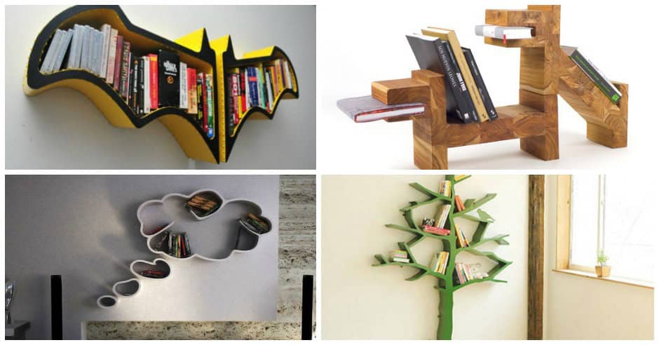 12 Innovative & Fun Bookshelves for The Child's Room