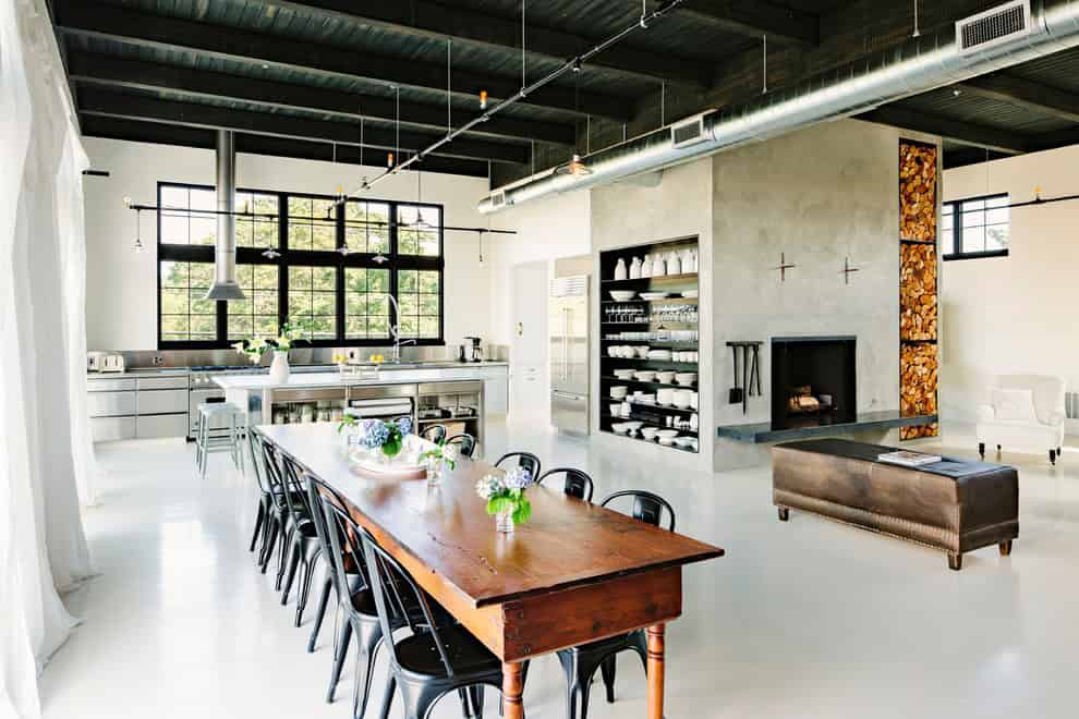 15 Irresistible Industrial Dining Room Designs To Extract Inspiration ...