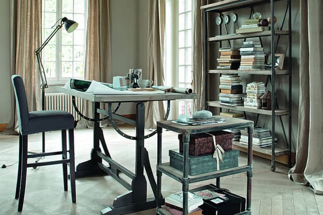 17 Phenomenal Industrial Home Office Design Ideas