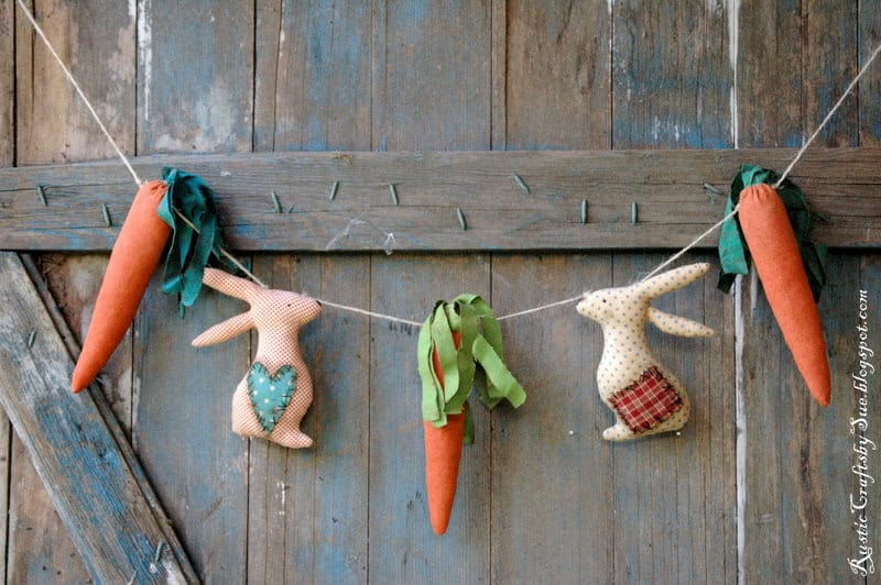 16 Cute Handmade Easter Garland Ideas You Can Craft Before Easter
