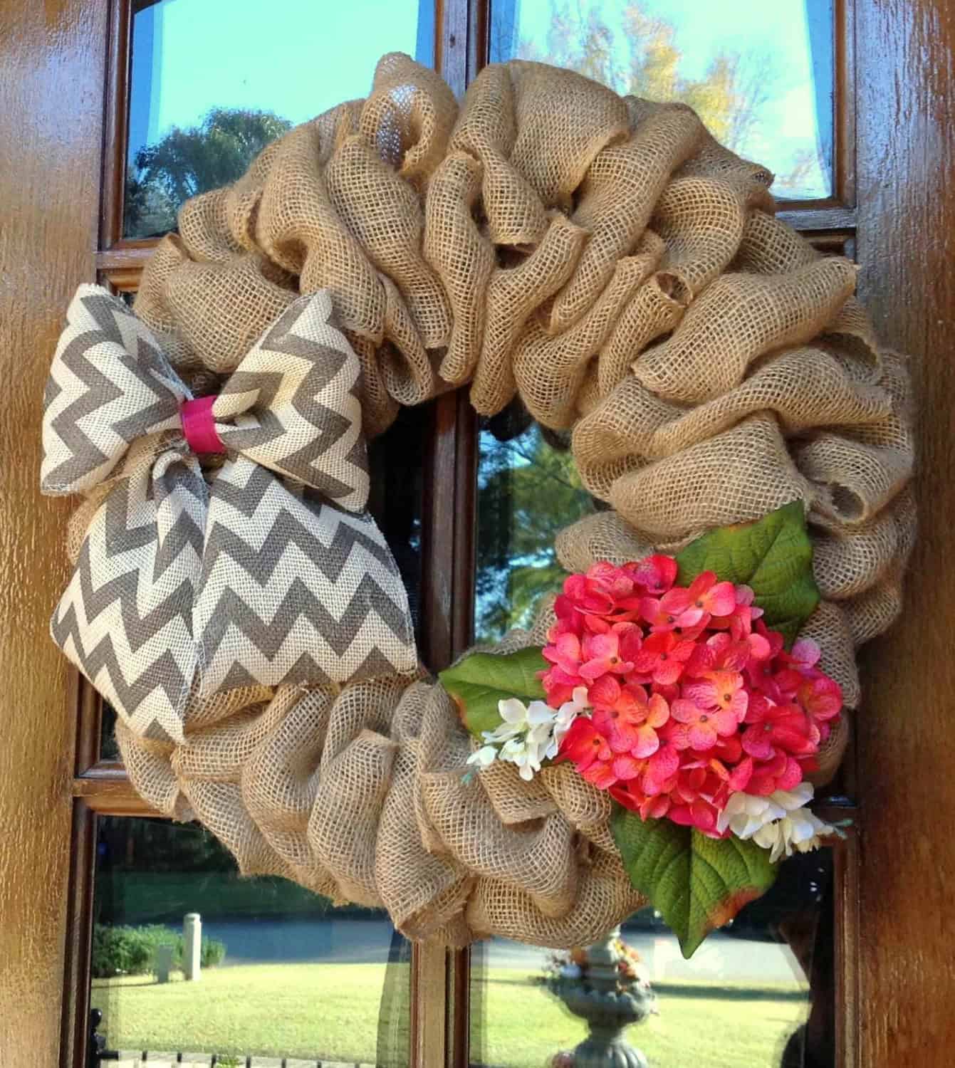 17 Refreshing Handmade Spring Wreath Ideas You Could Easily DIY