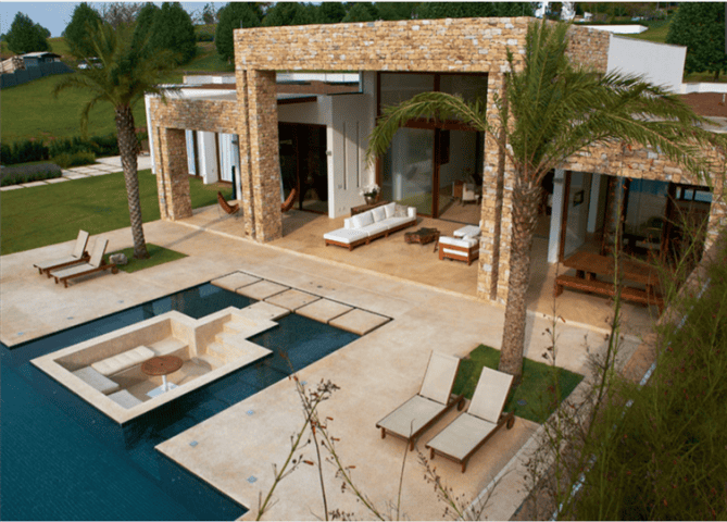 17 Extremely Amazing Swimming Pools With Lounge Area