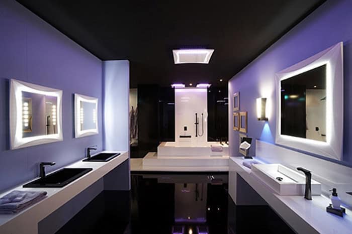 16 Functional Ideas For LED Lighting In The Bathroom