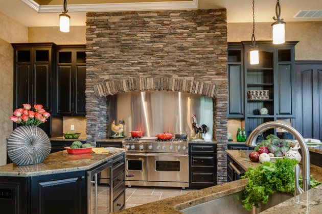 18 Outstanding Kitchen Design Ideas With Decorative Stone