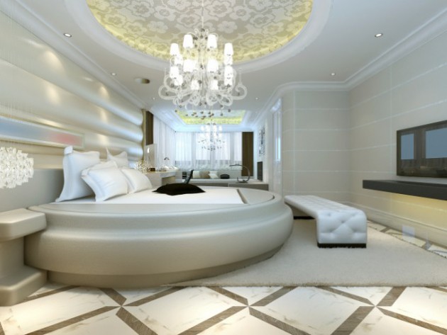 19 Luxury Round Master Bedroom Designs That Everyone Need To See