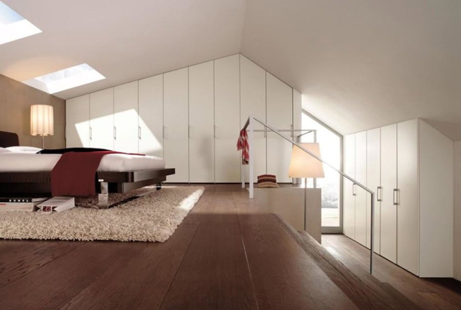 21 Modern Attic Bedroom Designs For All Tastes