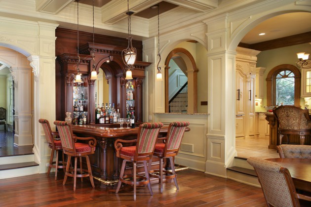 15 Astonishing Traditional Home Bars For Your Daily Inspiration