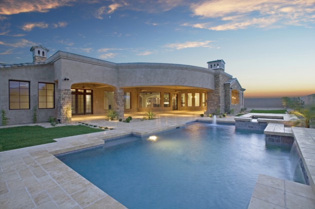 20 Artistic Mediterranean Swimming Pool Designs You're Going To Fall In ...