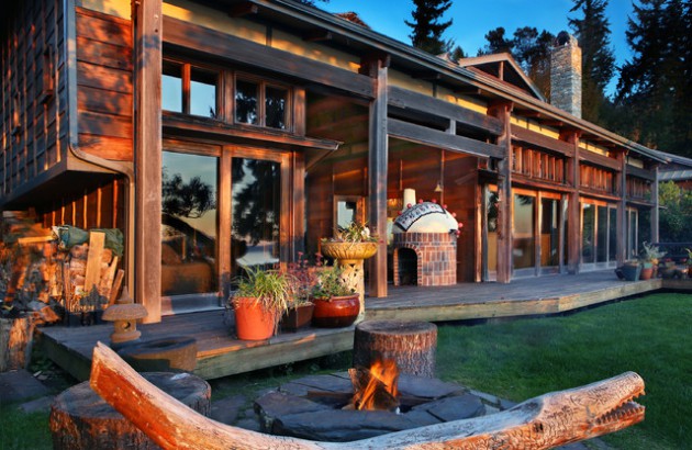 17 Breathtaking Rustic Patio Designs That Will Instantly Chill You Down