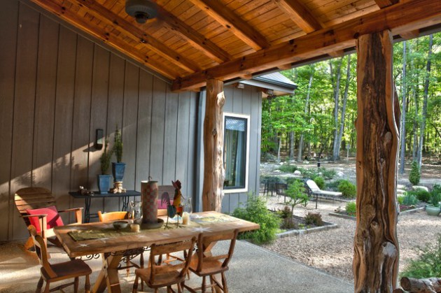 17 Breathtaking Rustic Patio Designs That Will Instantly Chill You Down