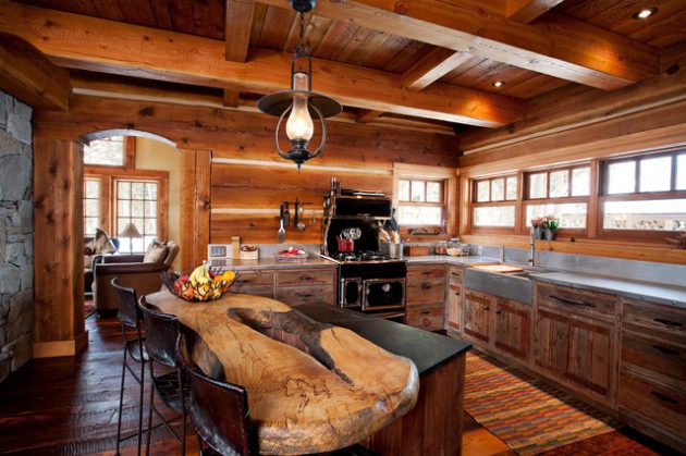 18 Exceptional Rustic Kitchen Designs You'll Enjoy Cooking In