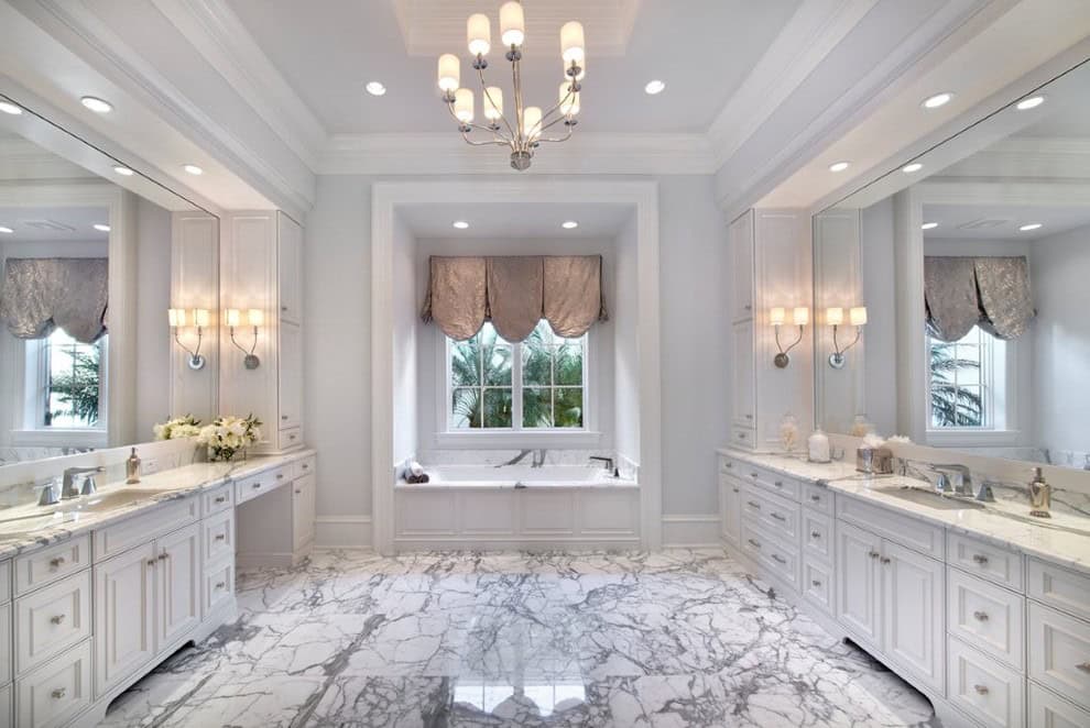 16 Fascinating Marble Bathroom Ideas That Everyone Will Like