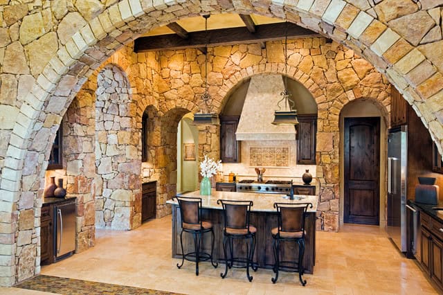 19 Impressive Stone Kitchen Designs For Rustic Charm In The Home