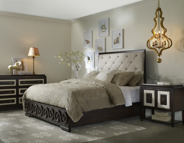 17 Beautiful Bedroom Ideas With Tufted Bed