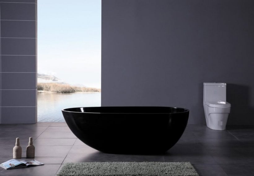 18 Black Bathtubs With Dramatic Influence For Every Taste