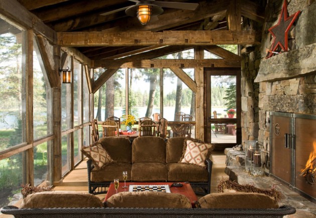 15 Wild Rustic Porch Designs Every Rustic Residence Needs