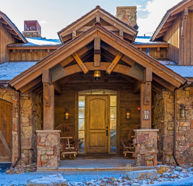 20 Fantastic Rustic Entrance Designs For A Pleasant Welcome To Your Home