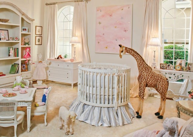 16 Cute Round Baby's Crib Ideas That Will Melt Your Heart