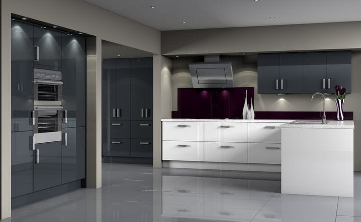15 Divine Grey Kitchen Designs In Contemporary Style