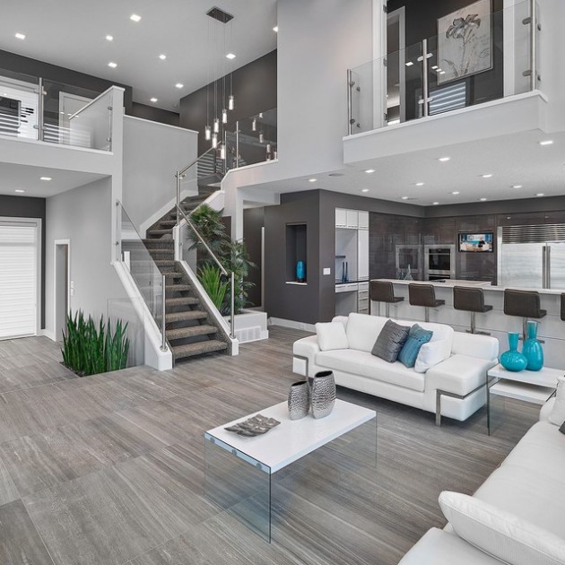 17 Fascinating Open Concept Living Rooms That Will Attract Your Attention