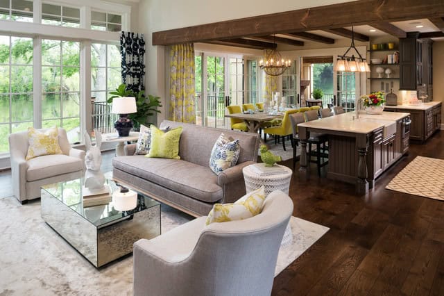 17 Fascinating Open Concept Living Rooms That Will Attract Your Attention