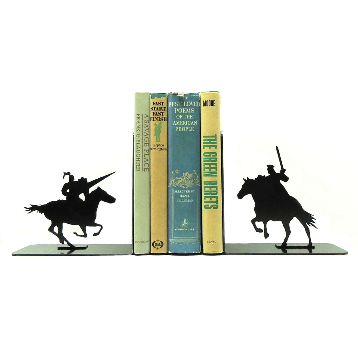 17 Eye-Catching Handmade Metal Bookend Designs That Make Cute ...