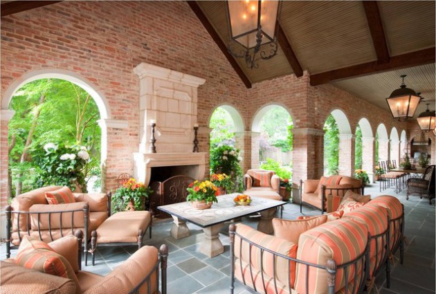 18 Gorgeous Traditional Outdoor Rooms to Provide You Utmost Relaxation