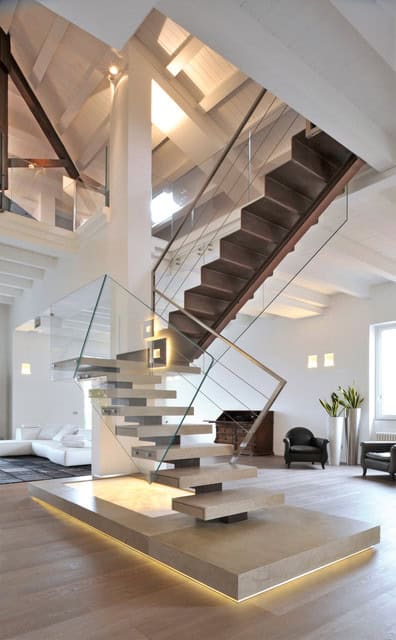 17 Uplifting Contemporary Stairway Designs Your Home Needs To Have